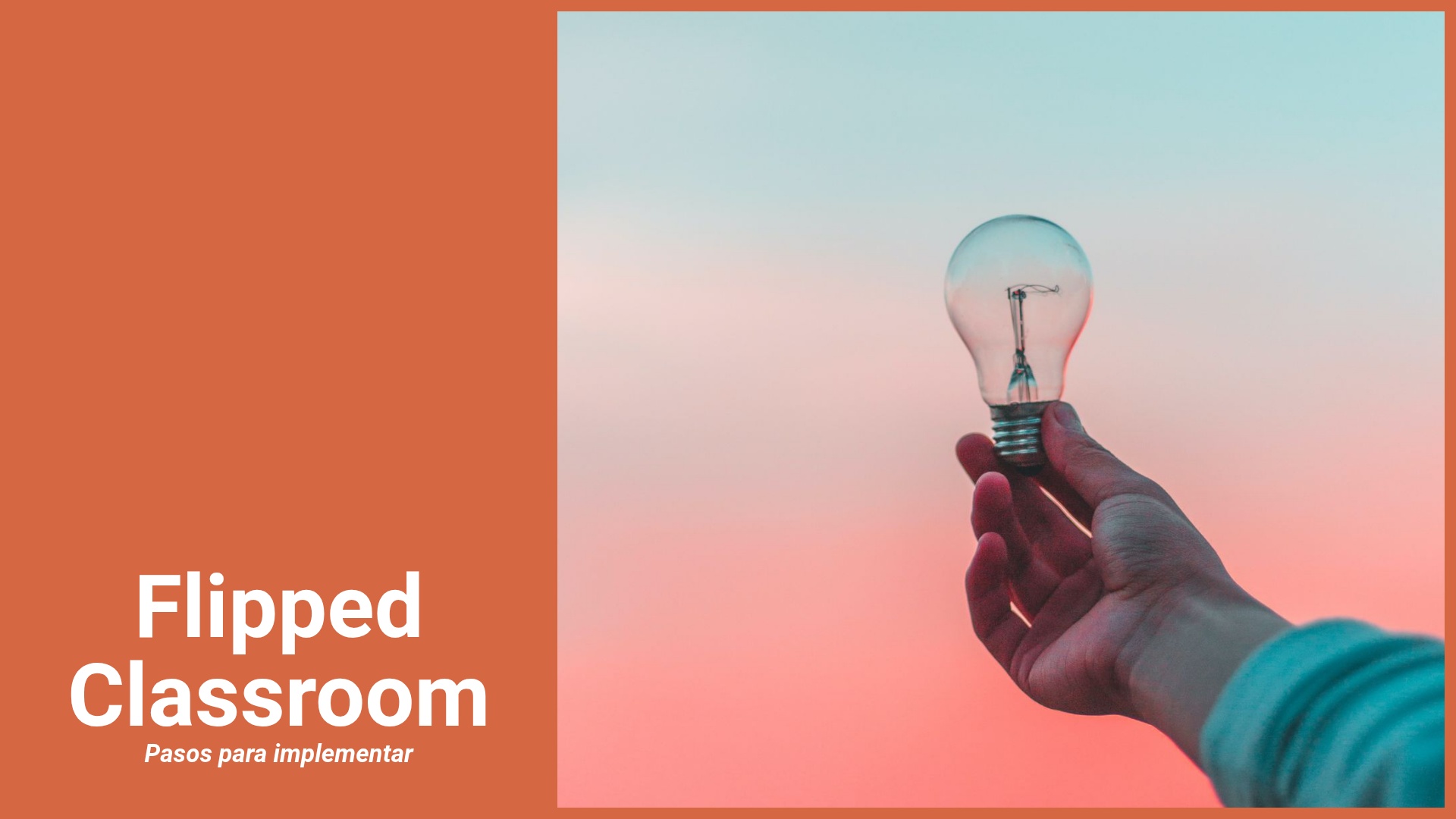 Flipped Classroom - pasos para implementar